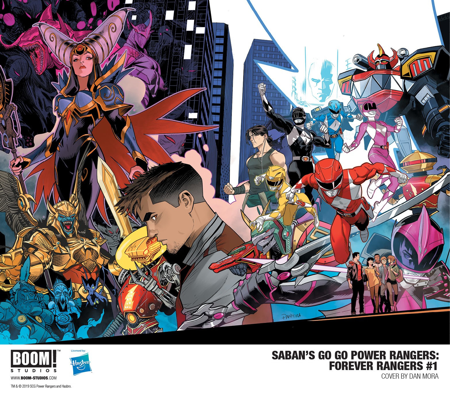 BOOM! Studios First Look | Saban's Go Go Power Rangers: Forever Rangers ...