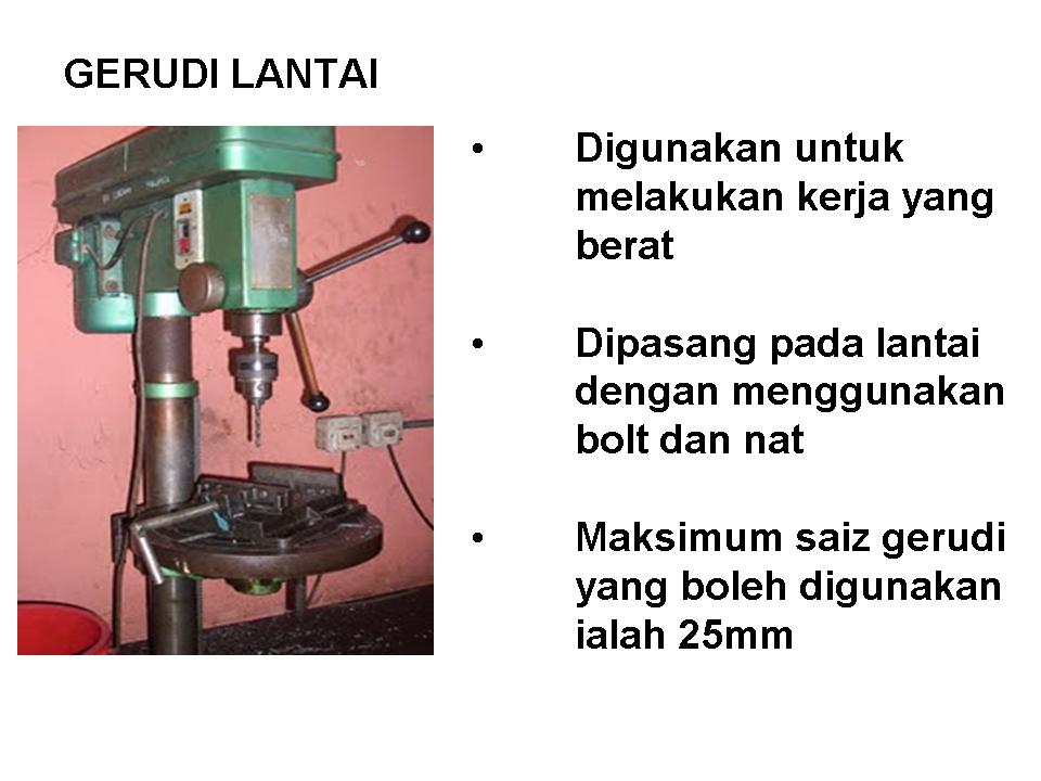 KHB - ERT: MESIN GERUDI LANTAI