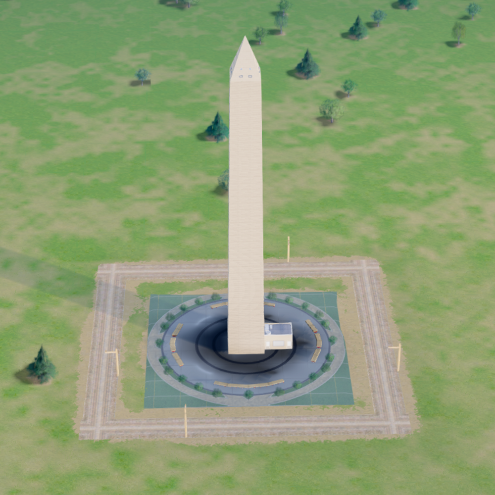 The Sim City Planning Guide: SimCity Landmark Dimension Guide