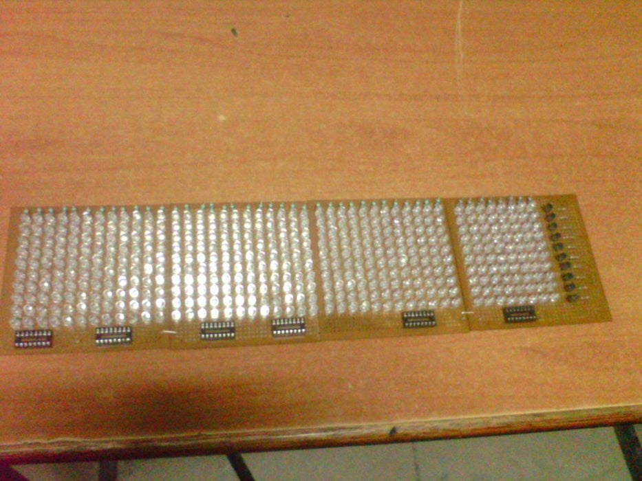 48x8 Scrolling Matrix Led Display Using Arduino Controller Solucktech