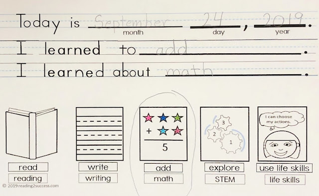 Reading2success: Great Way to Introduce Journal Writing - 4 Weeks of ...