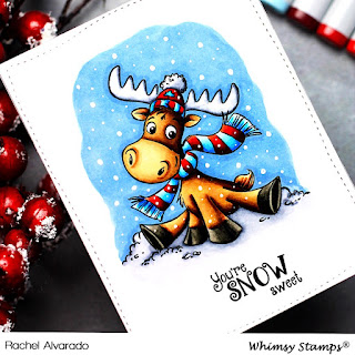 Merry Moose-mas – Whimsy Stamps Guest Post