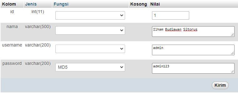 Tutorial PHP Pemula Part 13 : Cara Membuat Login PHP Dengan MD5 Dan ...