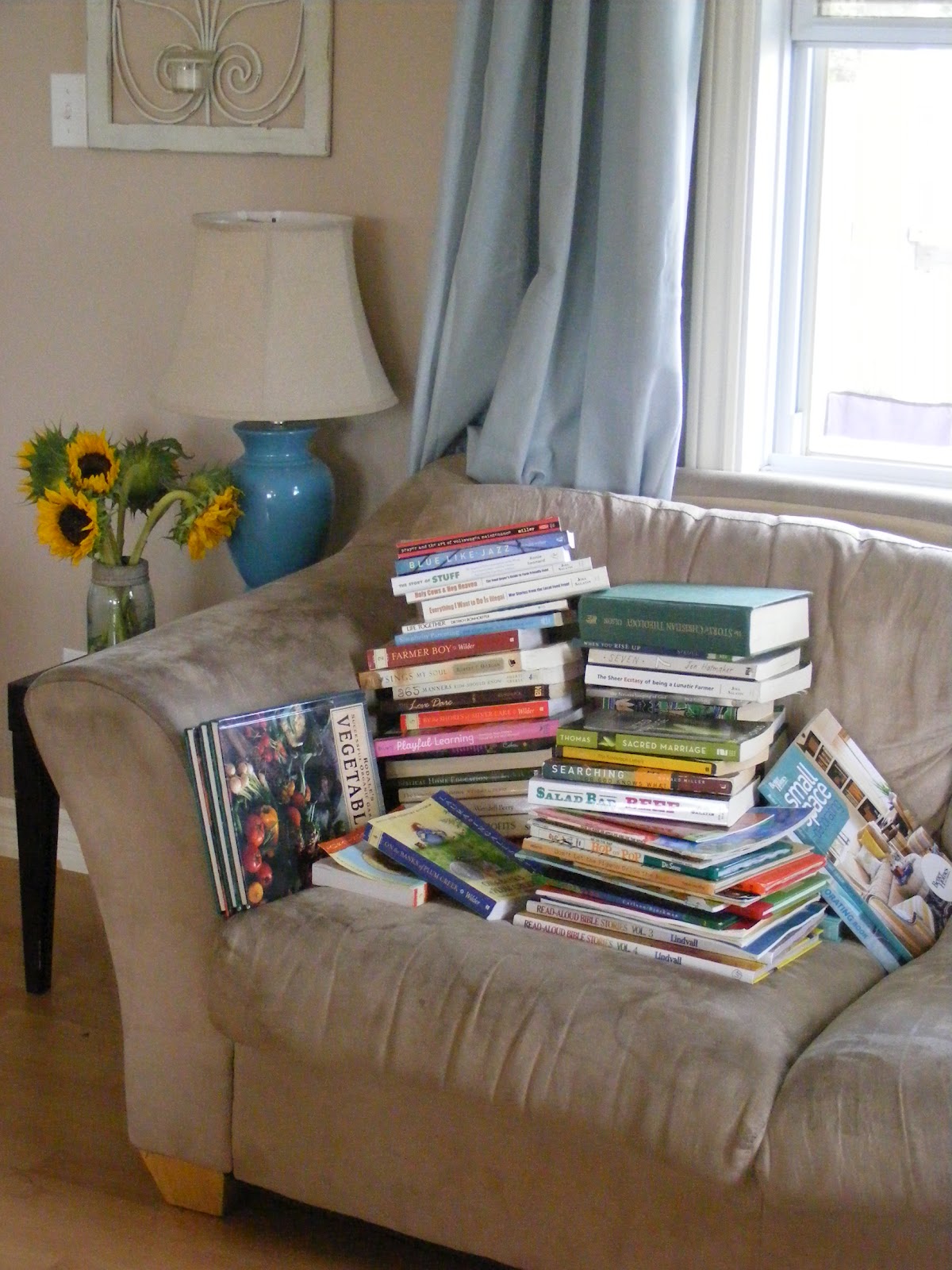 The Year of Less: Day 23: Purging the Books {Gulp.}