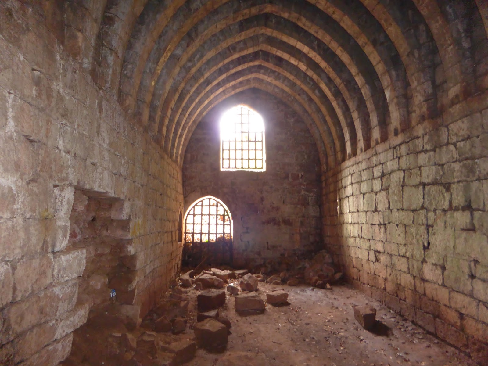 MTB Innerwick Stravaiger: The Goblin Ha' - Yester Castle.