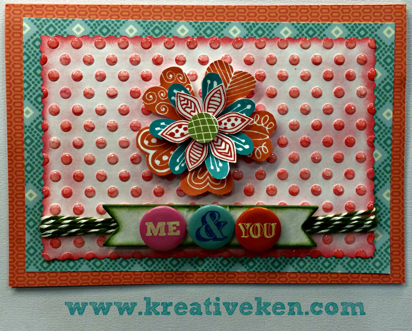 YOU & ME CARD | Ken's Kreations
