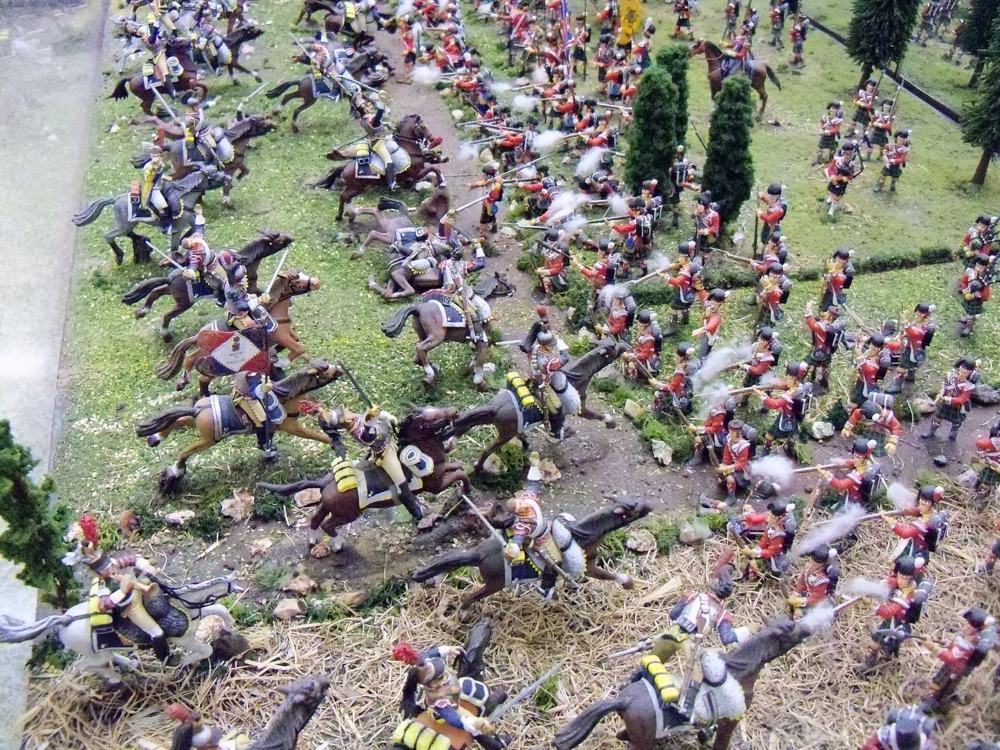 History in 1/72: Waterloo Dioramas at the Italian cavalry museum in ...