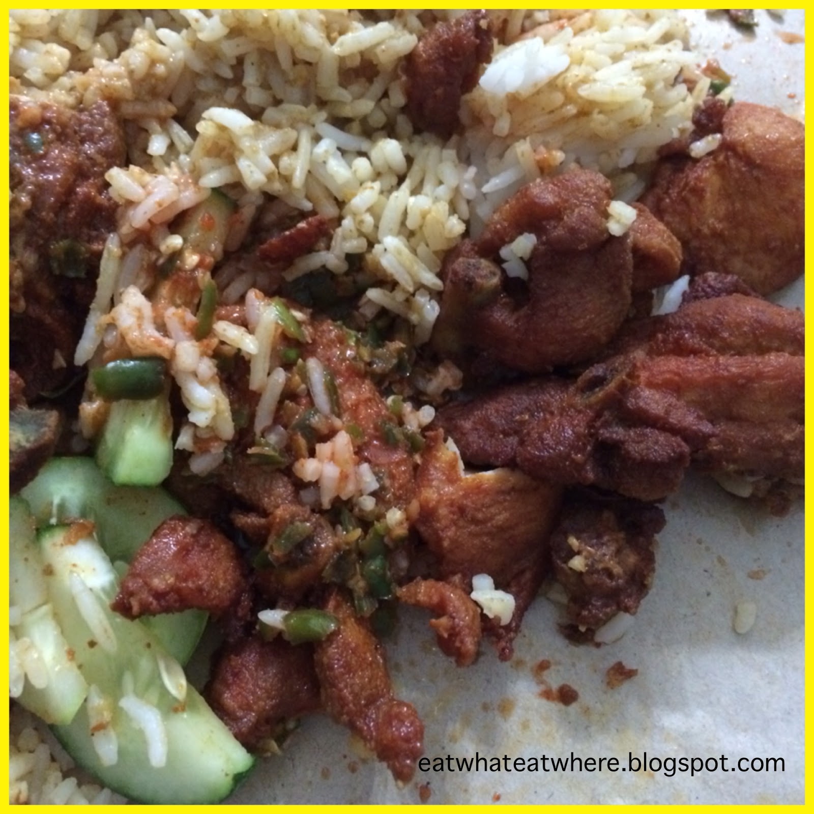 Eat what, Eat where?: Just One Food - Nasi Kak Wok