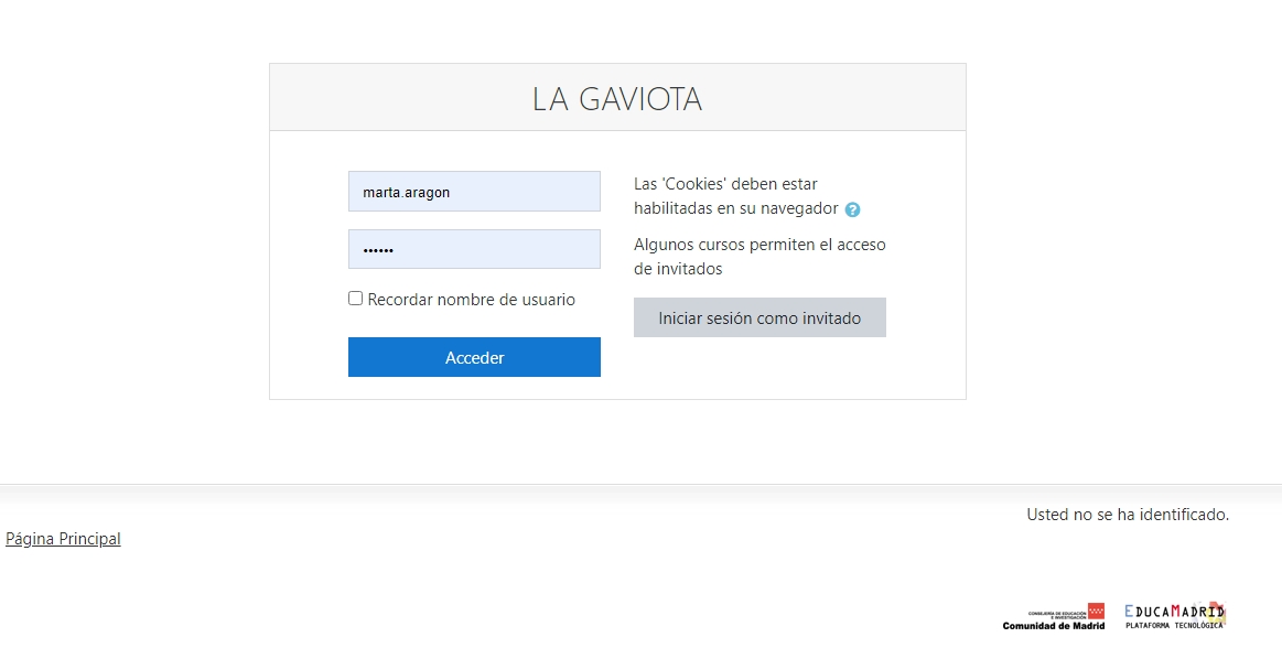 APRENDIENDO JUNTOS: PRIMER TUTORIAL PARA ENTRAR AL AULA VIRTUAL DE ...