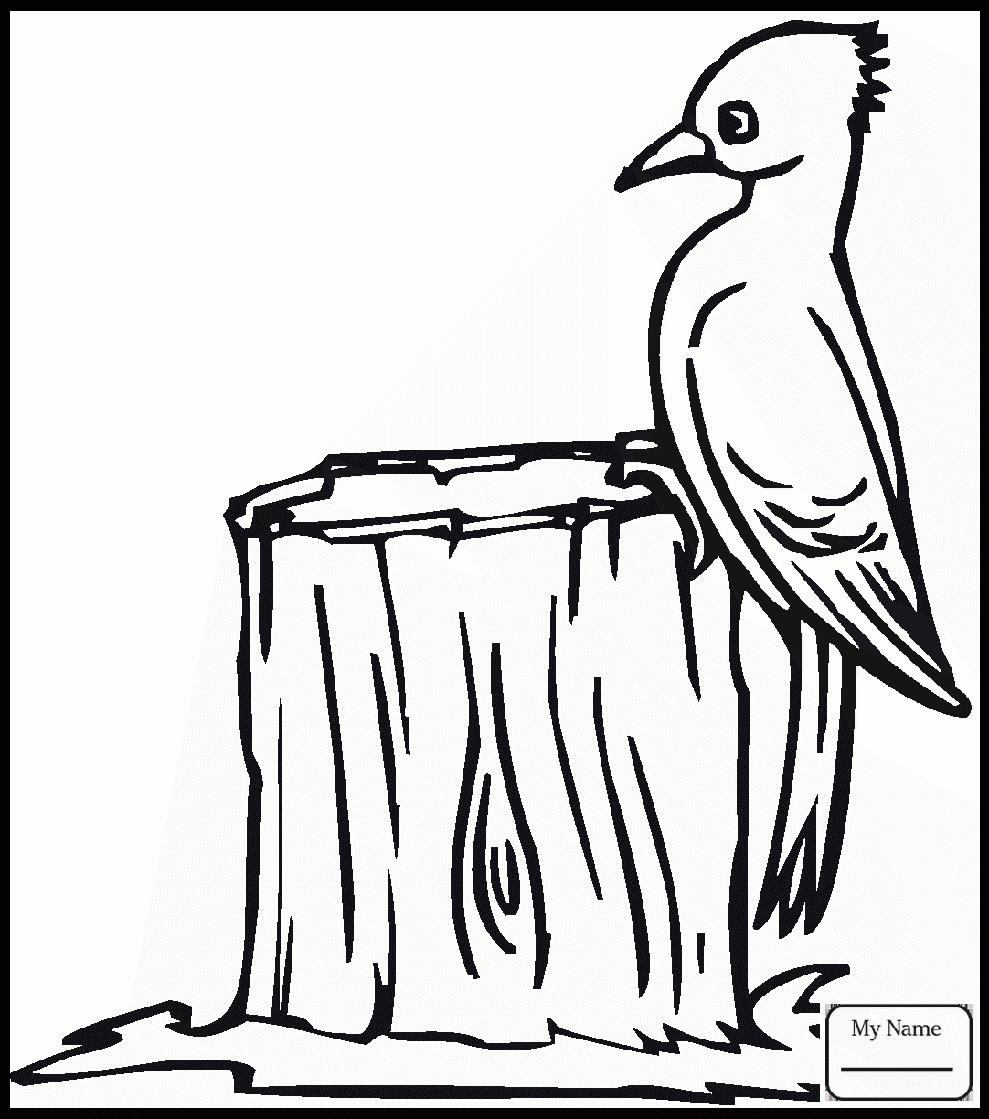 woodpeckers coloring pages - jiahajava