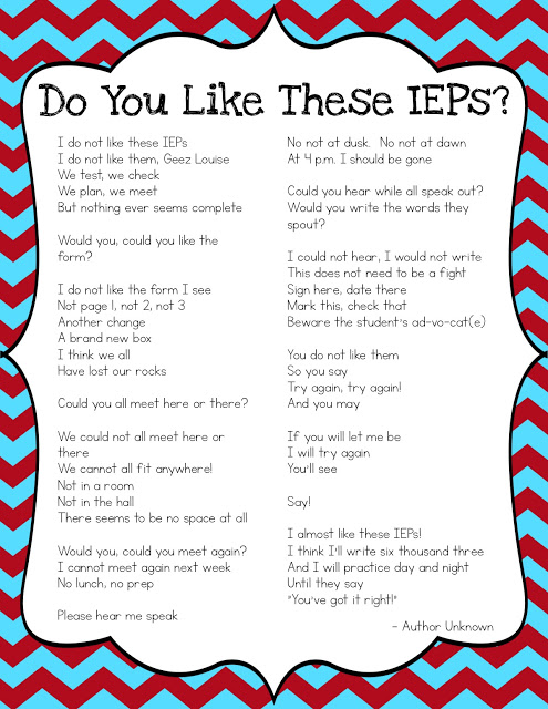 The Bender Bunch: Planning and Writing an IEP Part 2