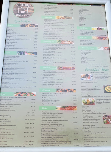 Anfora Cafe / Bistro | Open in Galway