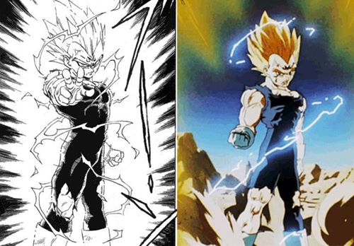 Las 30 transformaciones de Vegeta en manga y anime | Comicrítico