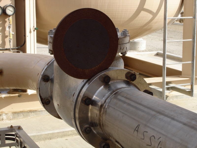 Spectacle Blind Flange: A figure-8 blank