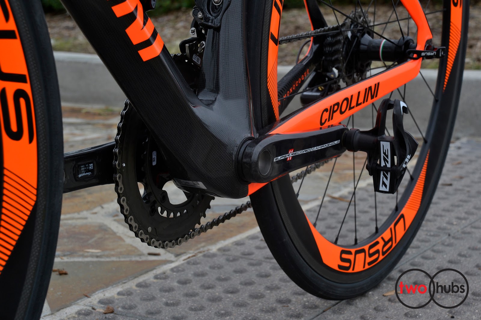 www.twohubs.com: Orange Cipollini NK1K Campagnolo Super Record EPS ...