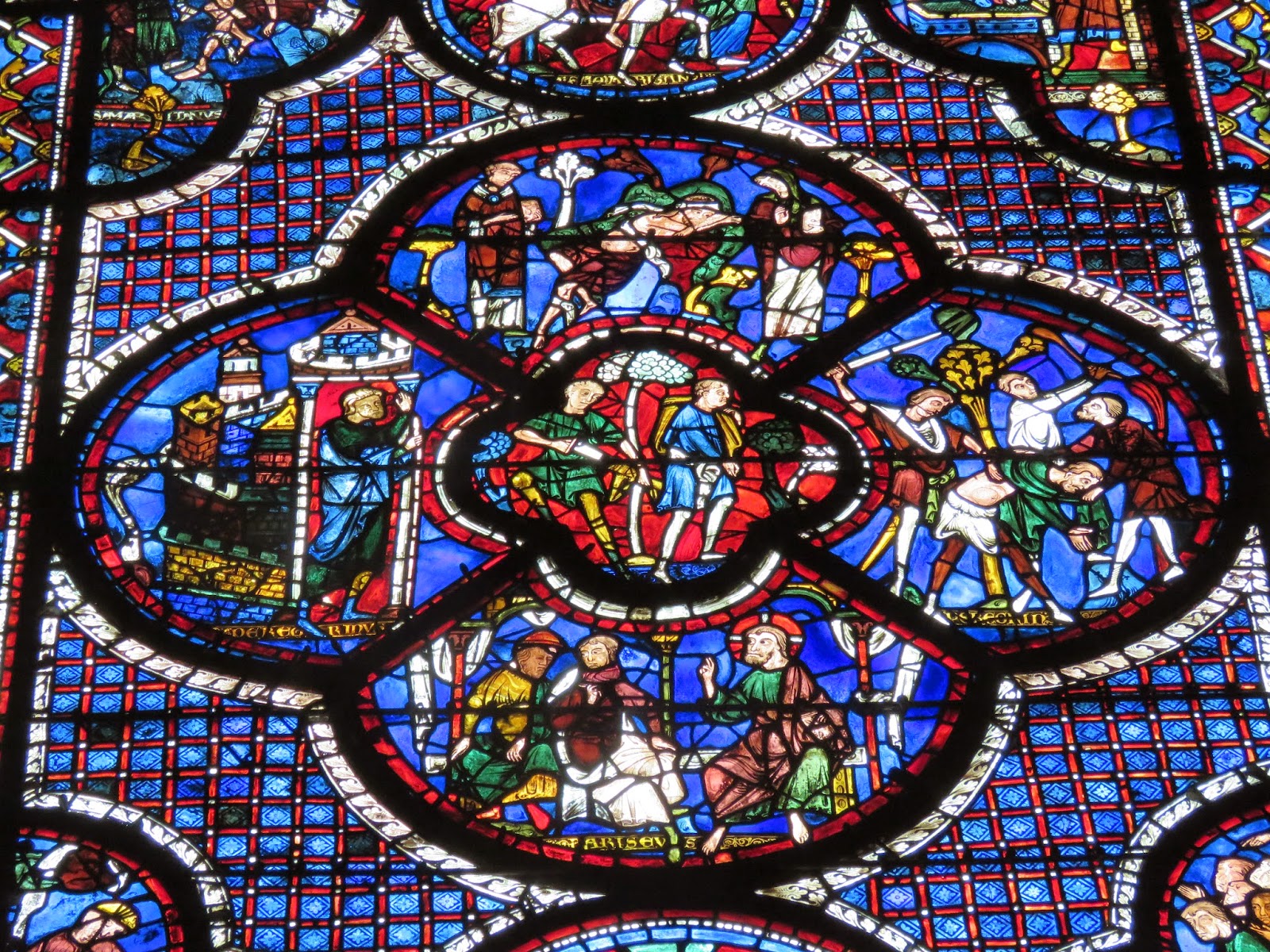 just saying ...: Chartres blue ...