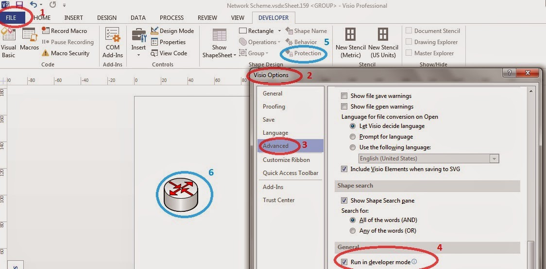 Eol's personal blog: Visio 2007, 2010, 2013 shape resize & aspect ratio