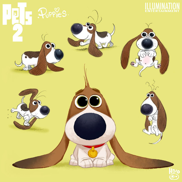 hebro character design: -PETS2- PUPPIES