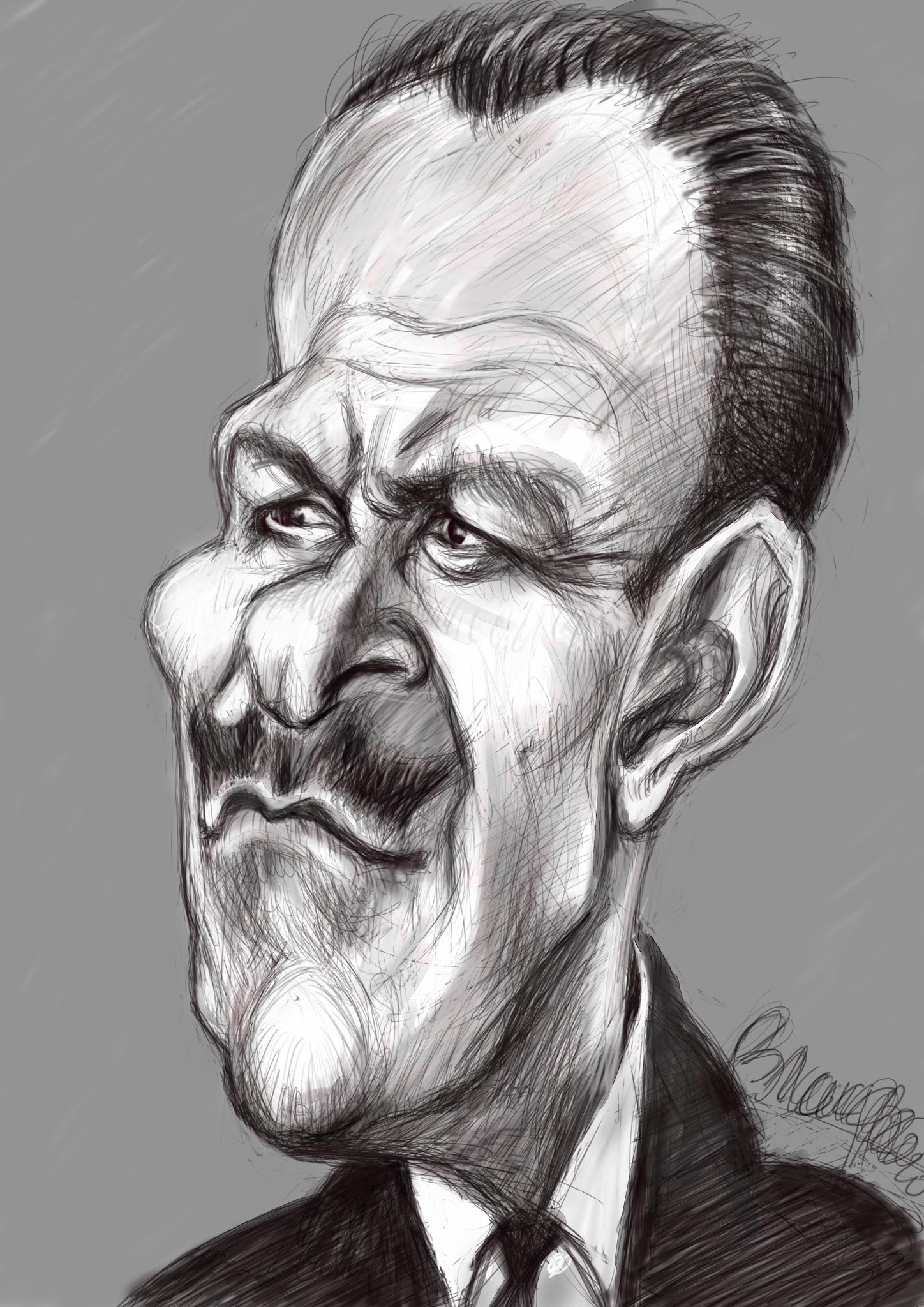 LEBLOGABRACQ: CARICATURES Les fameux