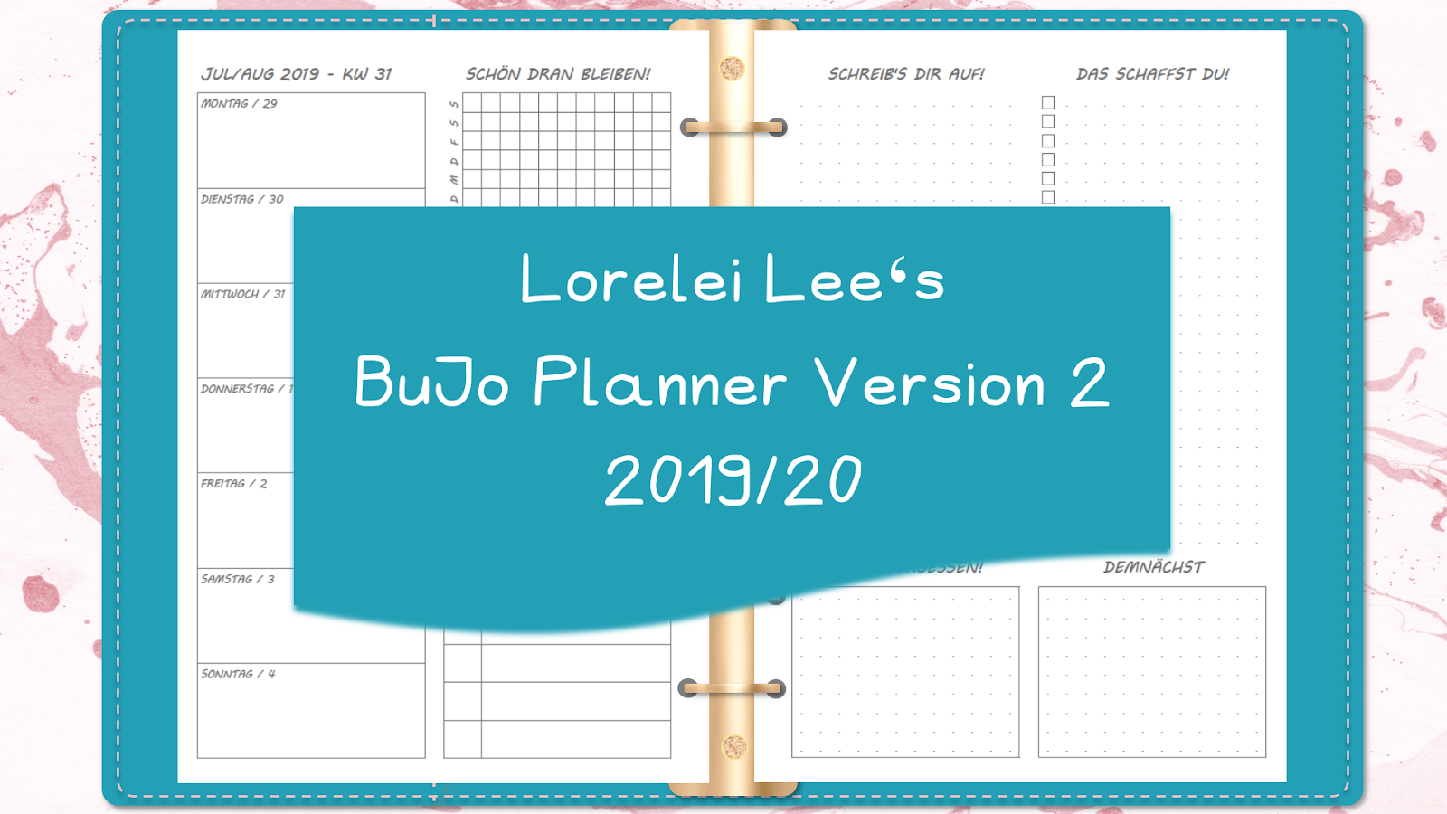 Lorelei Lee s Plan Bar BuJo Planner 2 2019 20 lorelei-lee-s-plan-bar-bujo-planner-2-2019-20