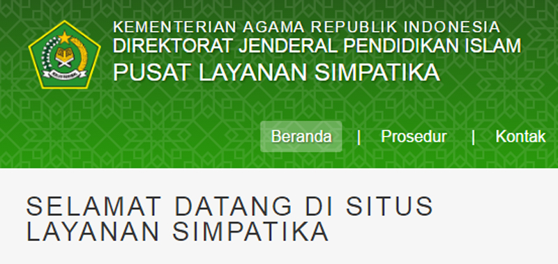 Jadwal simpatika Semester 2 Tahun Pelajaran 2016-2017 - Kami Madrasah