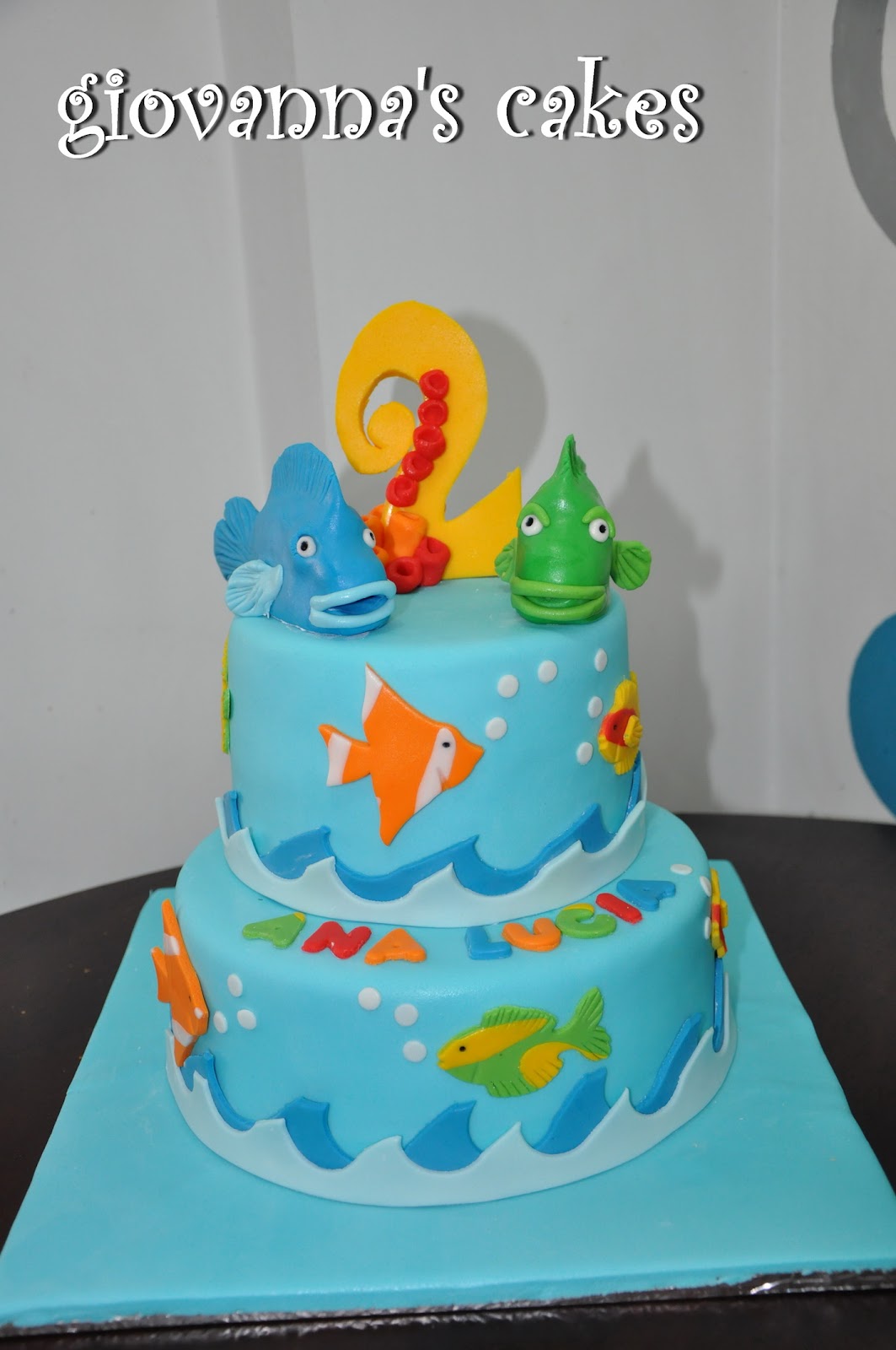 giovanna's cakes: Fish themed cake