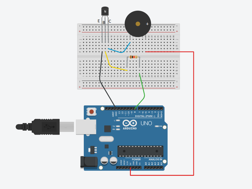Make an Active Buzzer Beep using Arduino UNO | Do it Yourself Project