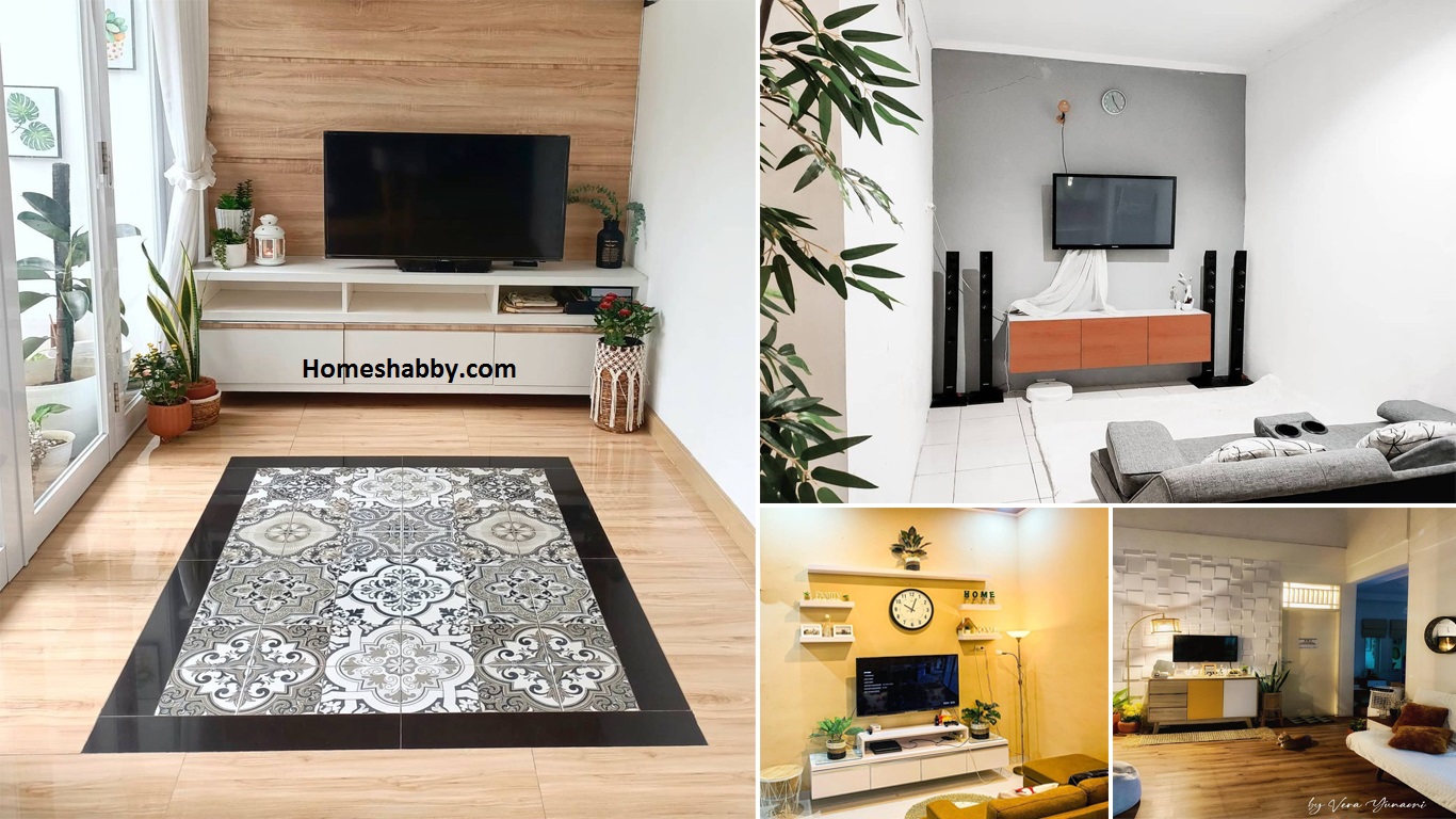 Inspirasi Terbaru 7 Desain Ruang TV Minimalis Terbaik, Mungil, Estetik ...