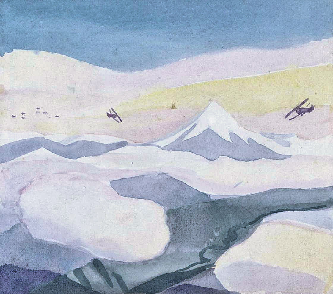 Roads to the Great War: The Aerial Art of the Carline Brothers