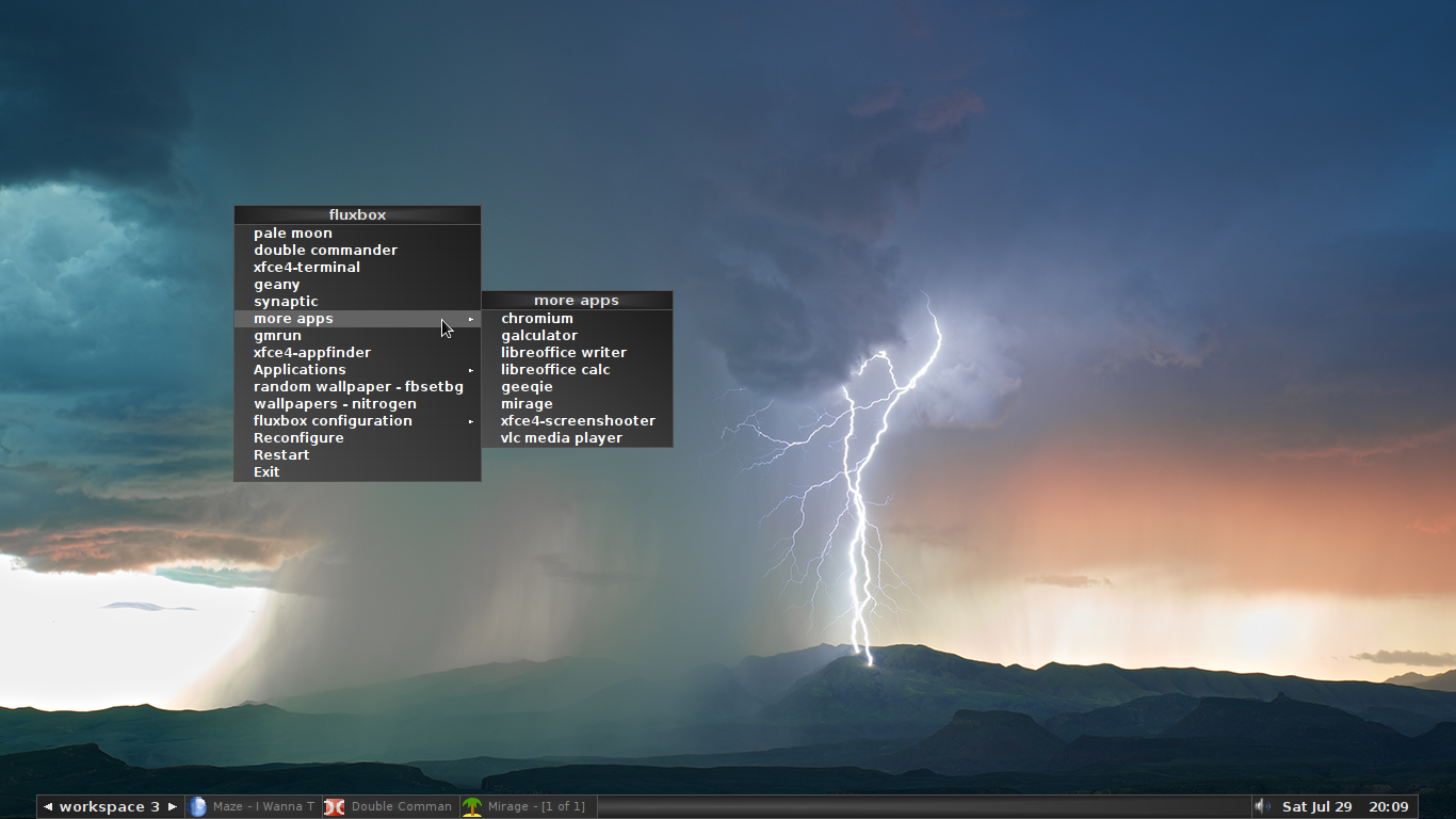 MALsPa's Space: adding fluxbox in stretch