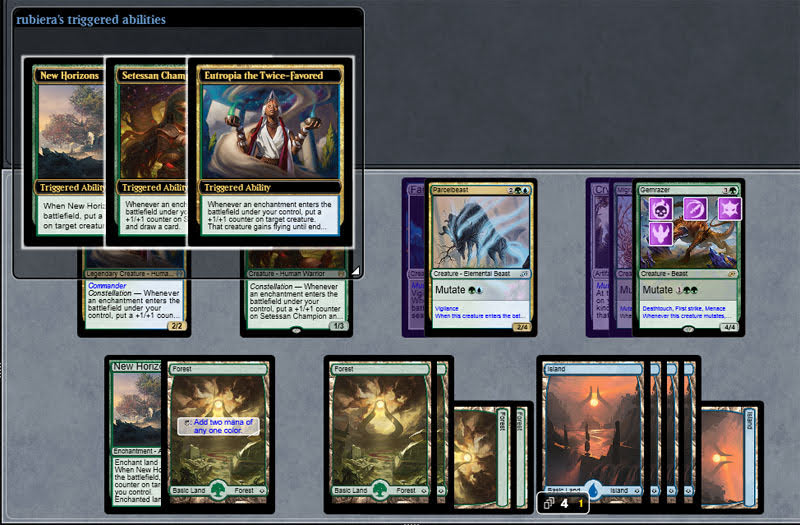 Magic the Gathering Adventures: Eutropia with Keruga Companion Casual ...