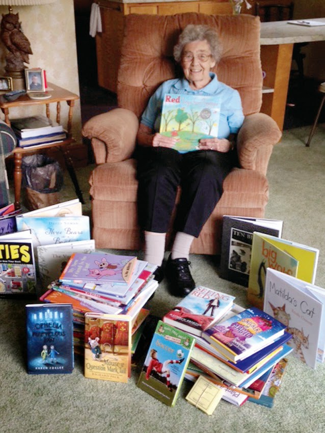 The Windham Eagle: Isabel Taylor commemorates turning 100 with book ...