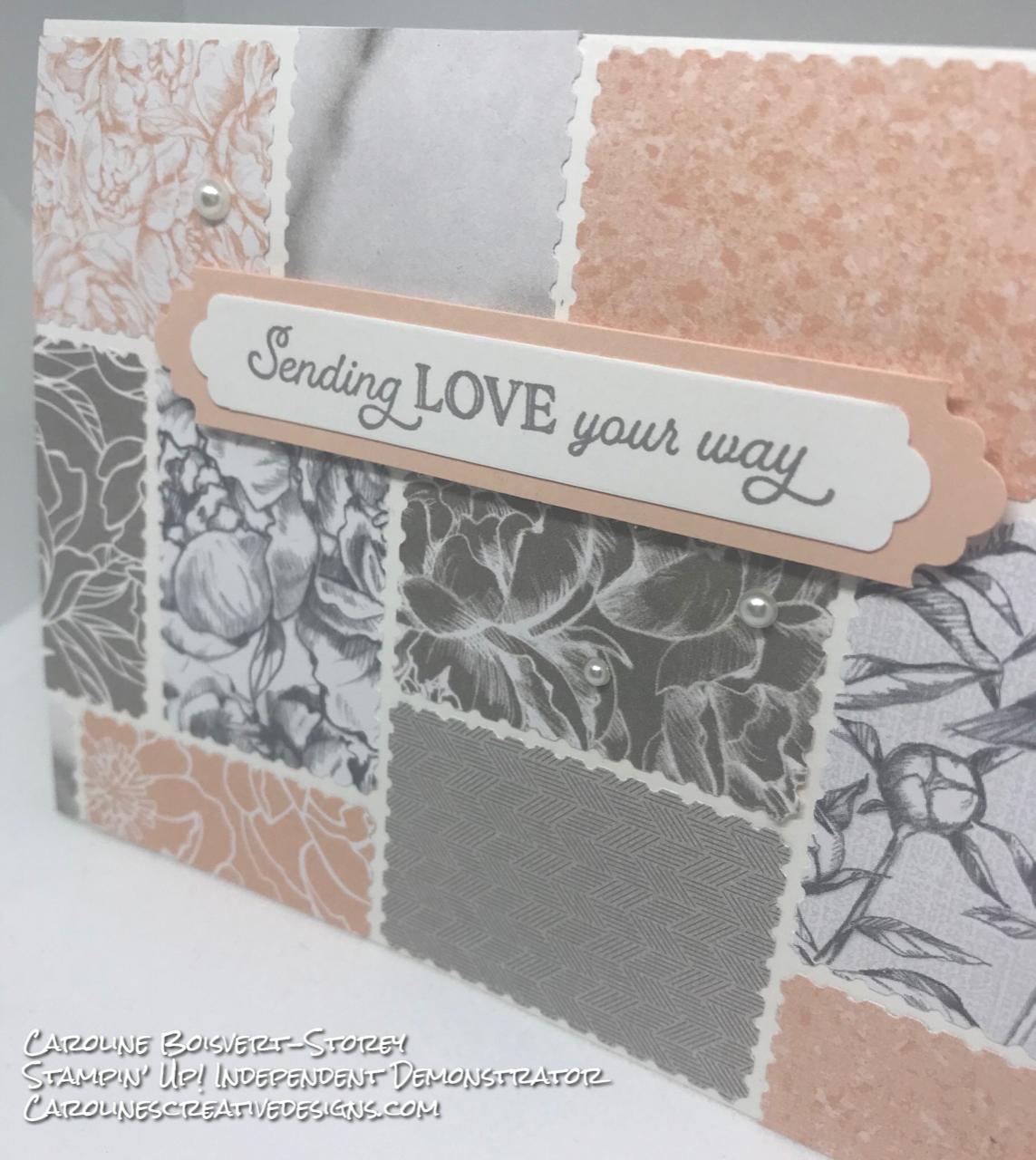 Caroline's Creative Designs: Patchwork Card using the Posted for You ...