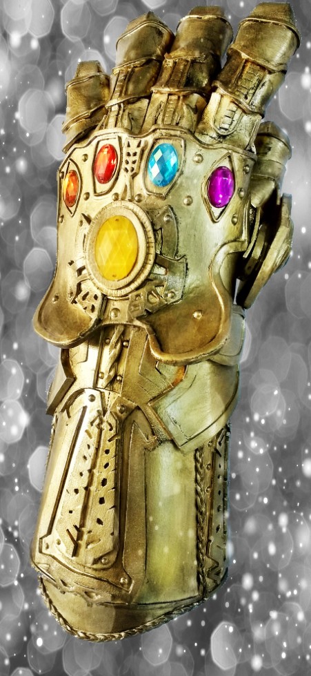 Arte Safira: Manopla do infinito com e.v.a tutorial bem simples