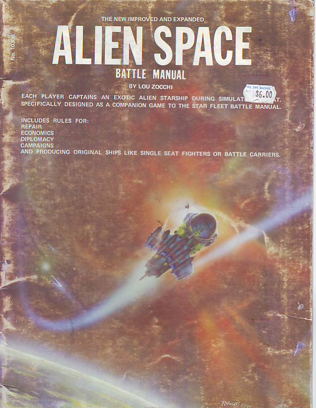Quag Keep: Lou Zocchi - Alien Space (1979 reprint)