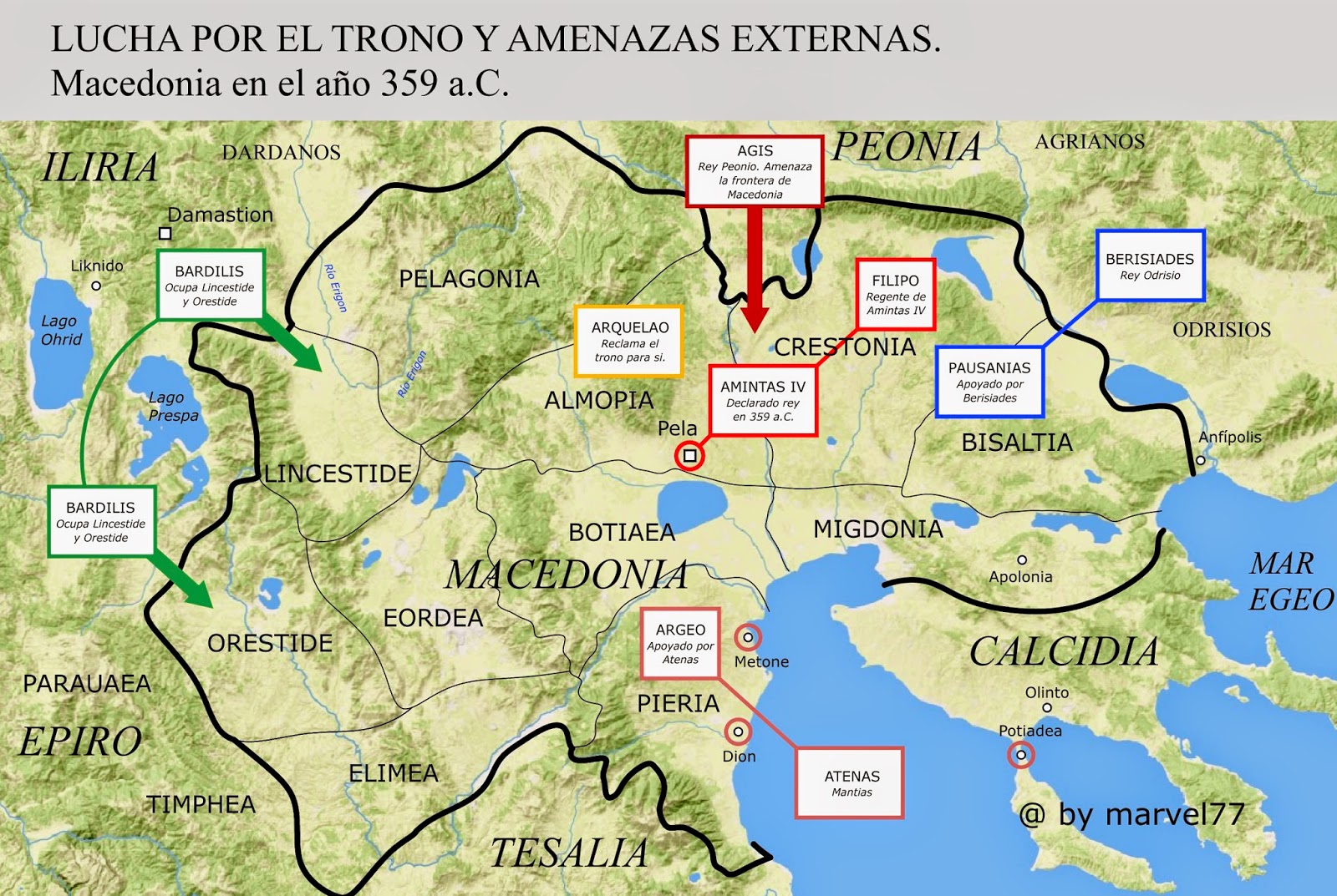 Anábasis Histórica: PAIDEIA DE FILIPO, 382-359 a.C. Sobre la juventud y ...