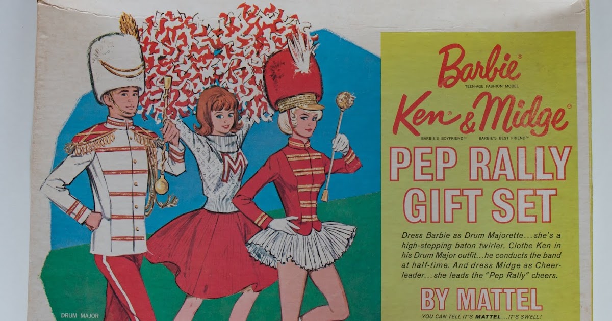 My Vintage Barbies Blog: Barbie of the Month: Pep Rally Gift Set