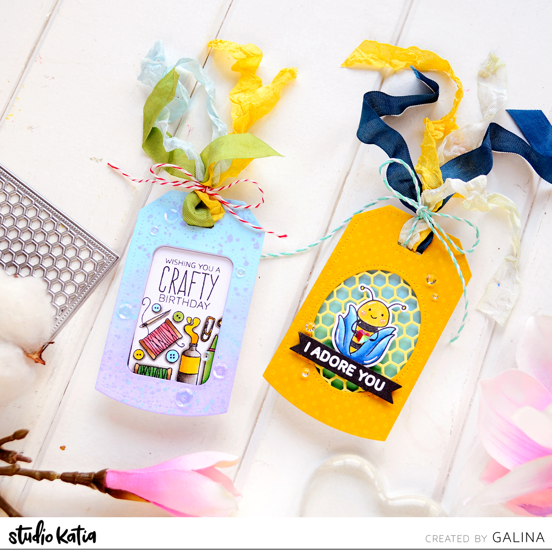 Cute tag ideas. Video ~ Favorite things by Galachko