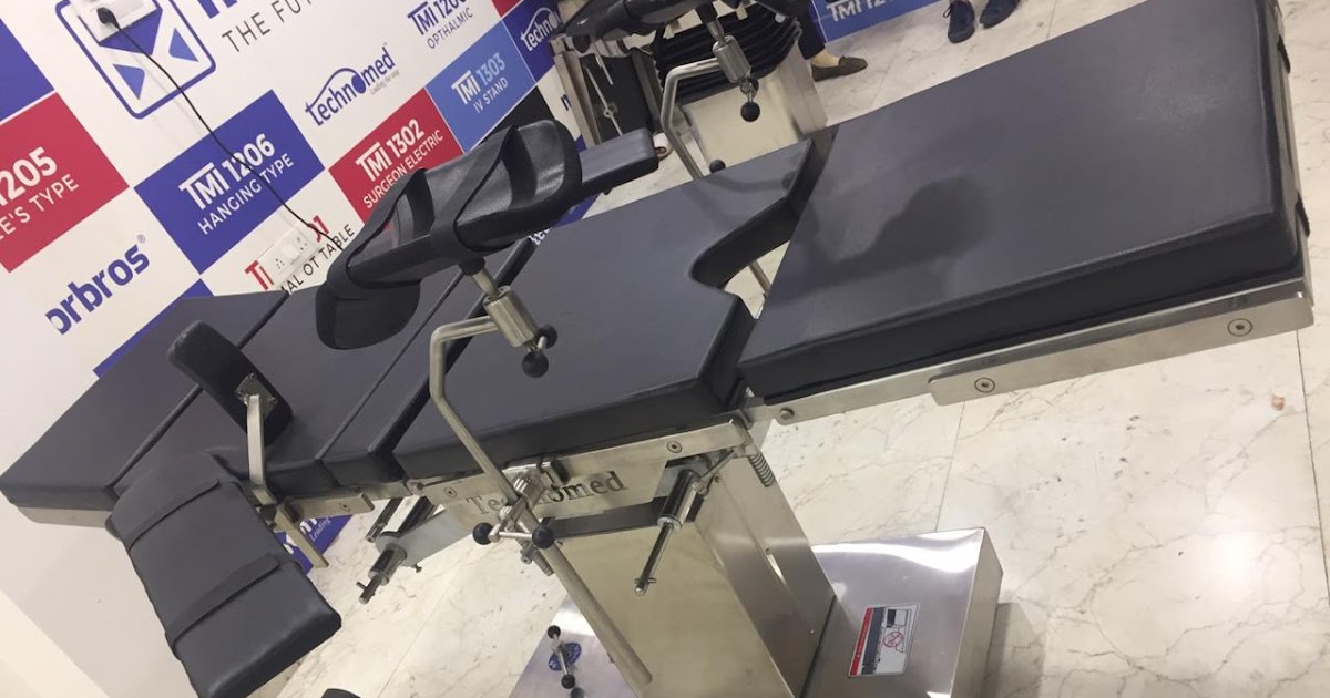 TECHNOMED INDIA: Hydraulic OT Table