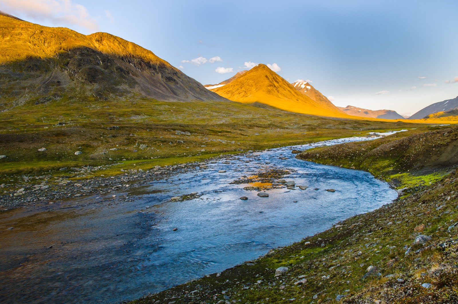 Sarek ja Stora Sjöfallet 2009 - vaelluskohteita mm. Akka, Nijak sekä ...