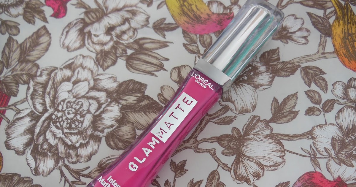 L'Oreal Glam Matte Lip Gloss review | Tales of a Pale Face | UK beauty blog