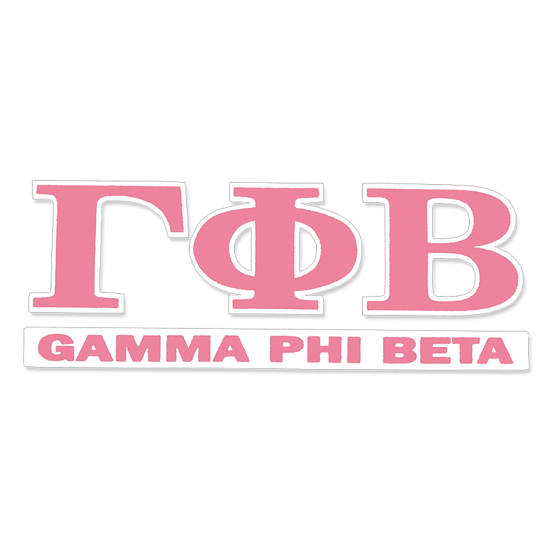 Gamma Phi Beta Letters ~ Thankyou Letter
