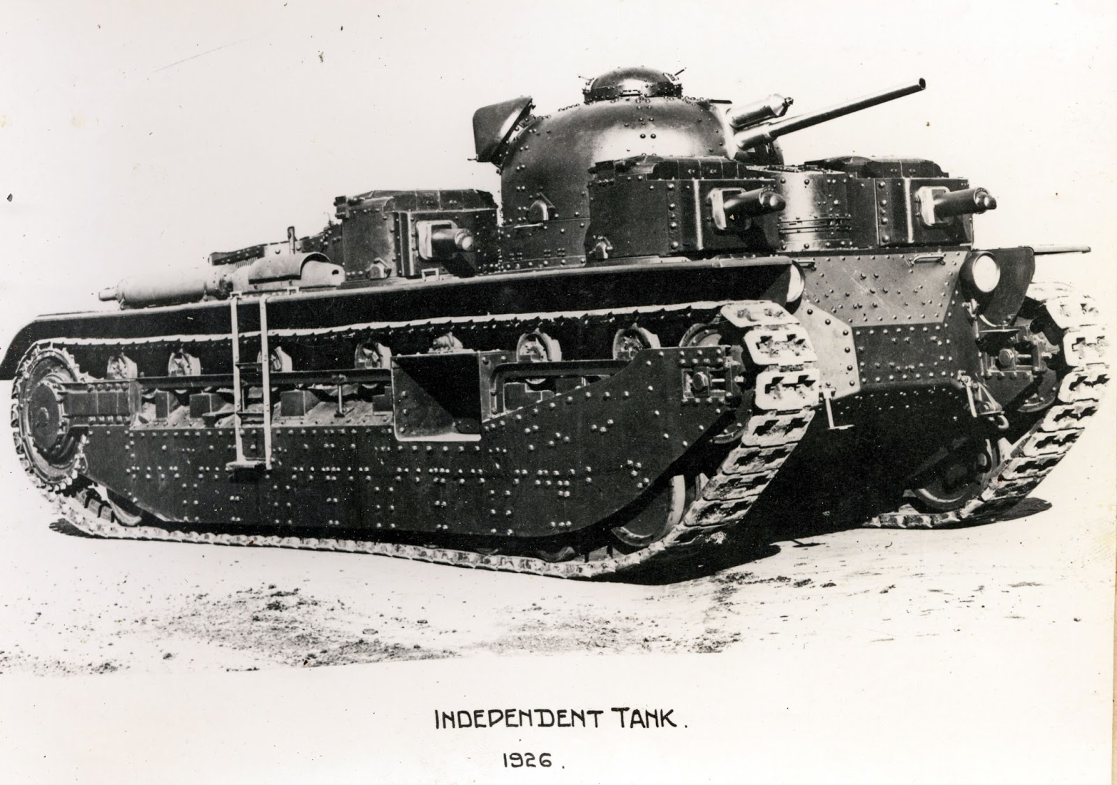 Interwar Tank Development: Independent Tank 1926 Armstrong Siddeley Engine