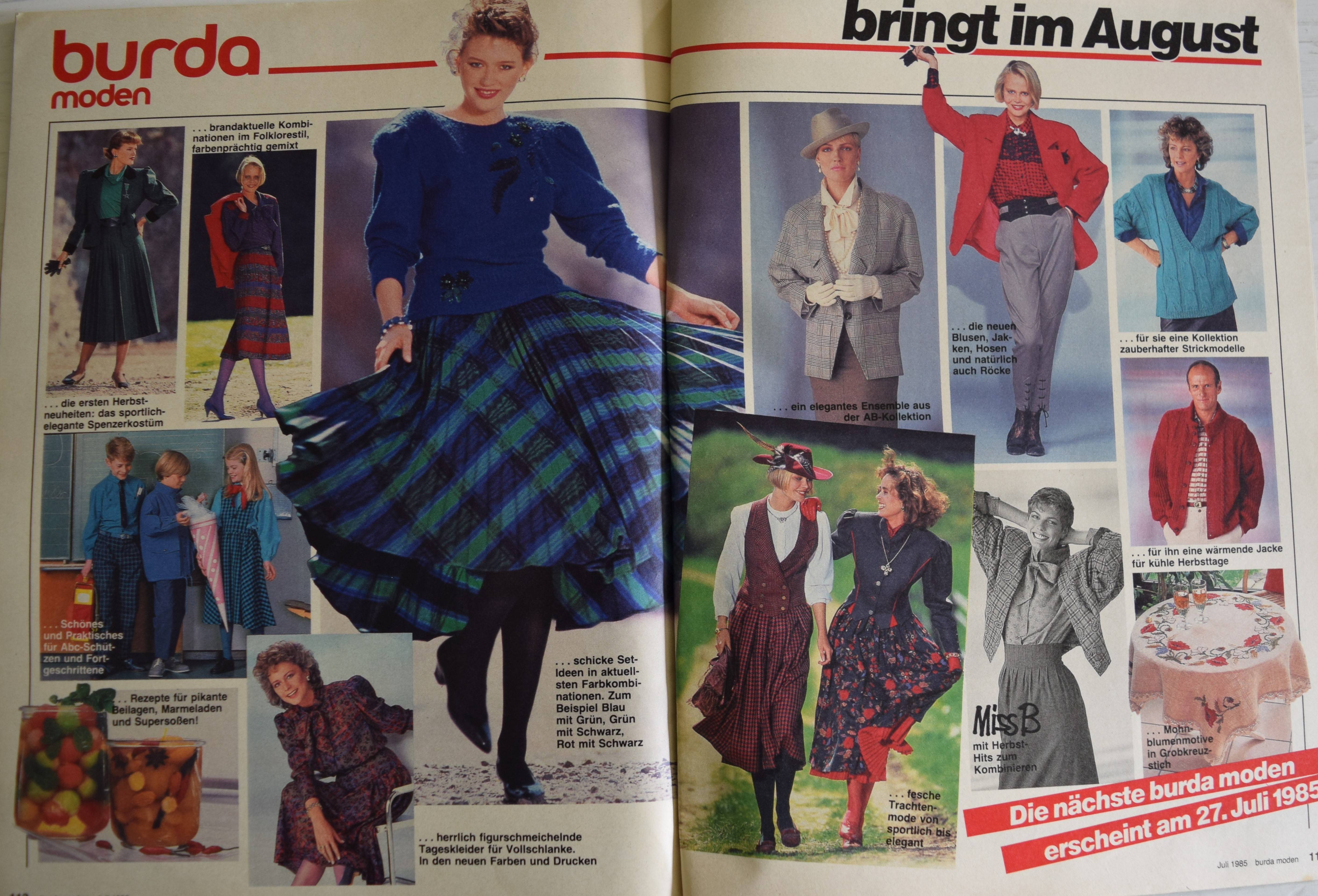 Browse through: Burda 7/1985