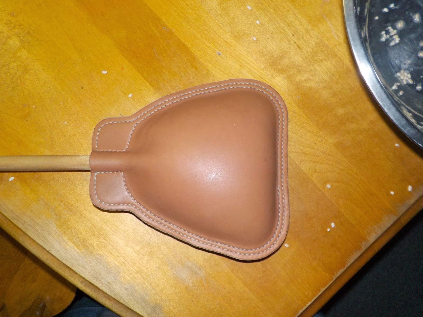 Sparrowhawk Leather: Making a Leather Flacket