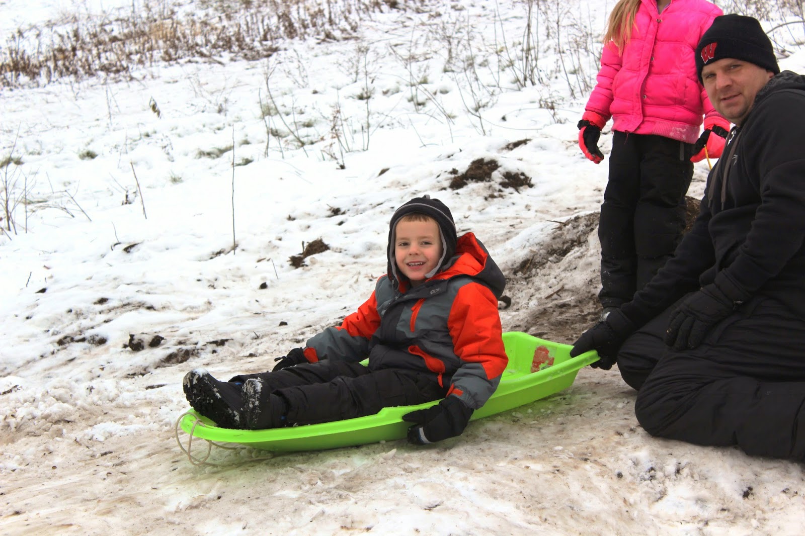 the bergie bunch: A Sledding We Will Go