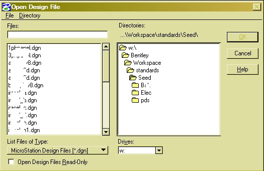 Sppidsolution: Microstation_How to create a new drawing_correct method