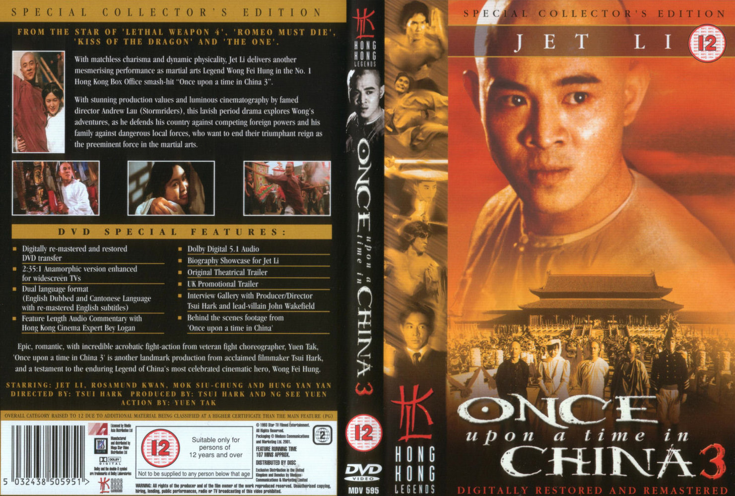 Jetli: Once Upon a Time in China 1991