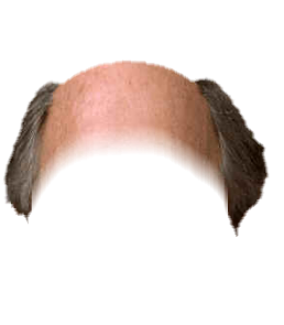 Fotos Para Montagem PNG, Óculos, Cabelos, Chapéu, etc: Imagens PNG Carecas