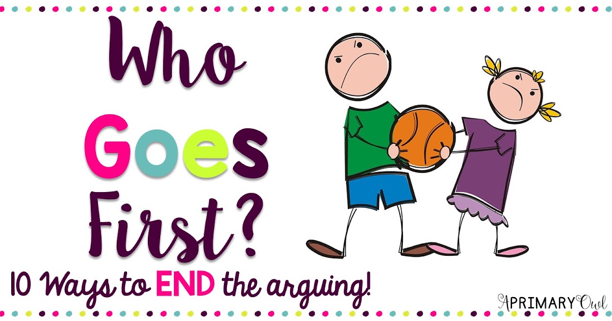 Who Goes First?? - A Primary Owl